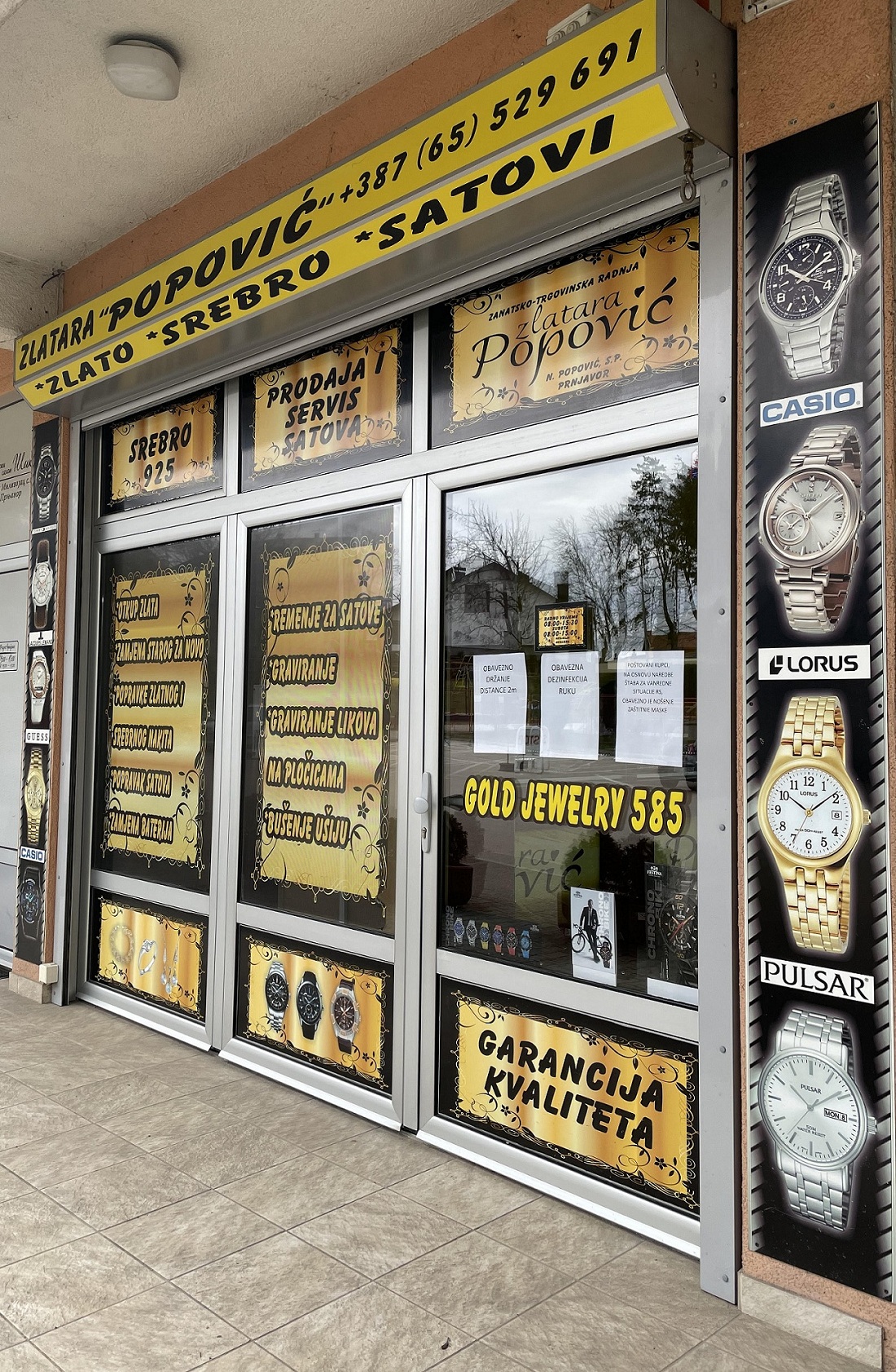 Zlatara “Popović” Prnjavor: Veliki izbor satova, zlatnog i srebrenog ...