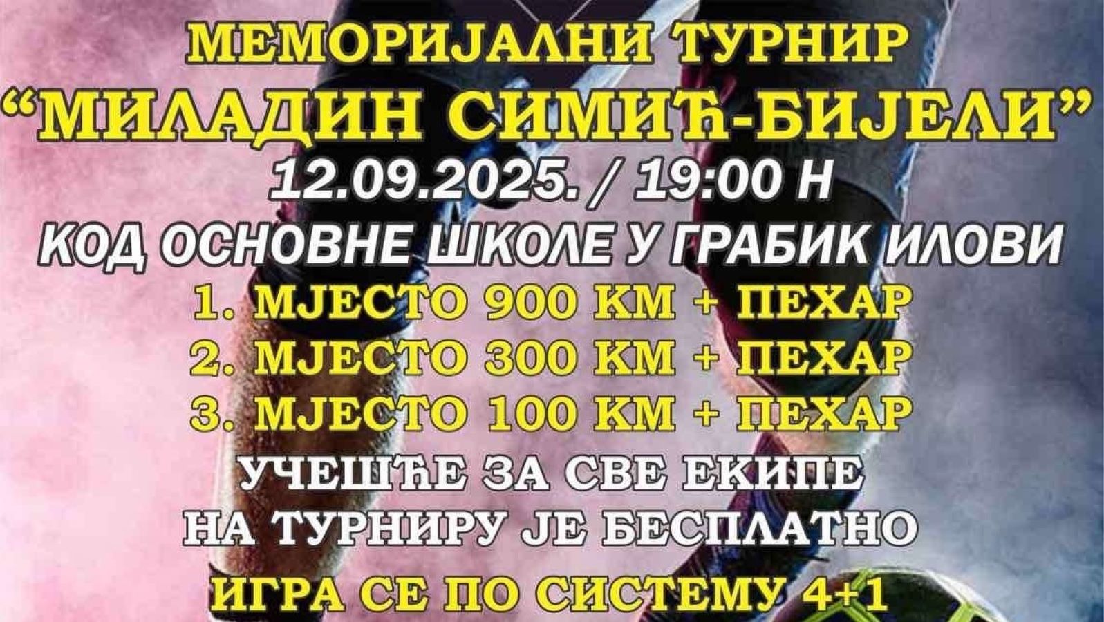 Memorijalni turnir „Miladin Simić – Bijeli“ u Grabik Ilovi – Prnjavor.info